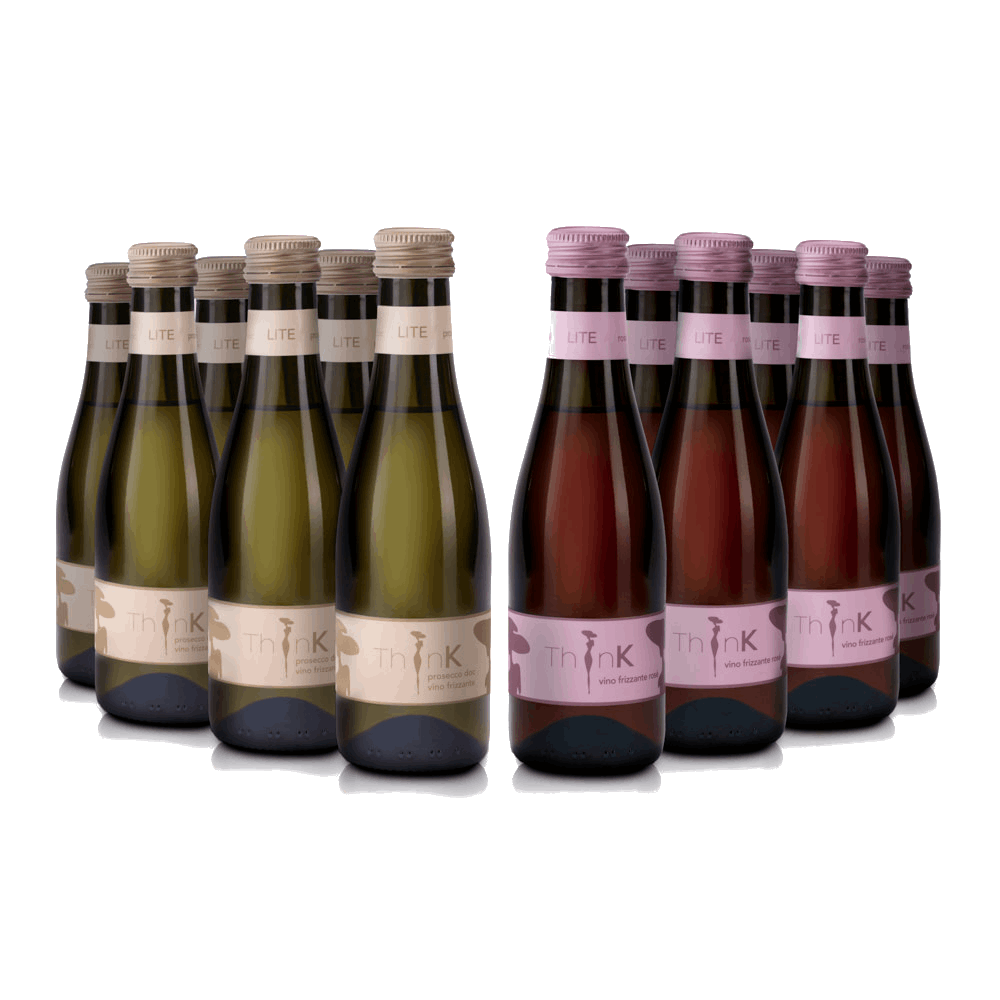 Organic Vegan Piccino Sparkling Wine (12x200ml) - Skinny - Low Sugar ...